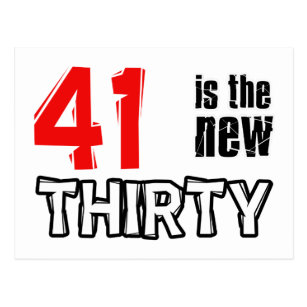 Funny 41st Birthday Cards | Zazzle