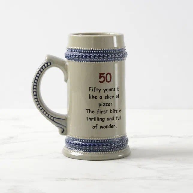 Funny 50th Birthday Mug | Zazzle
