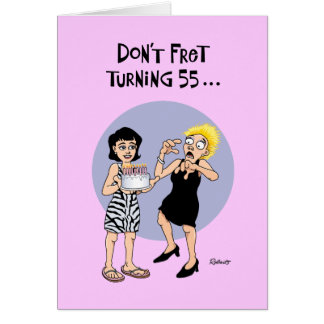 Funny 55th Birthday Cards - Greeting & Photo Cards | Zazzle