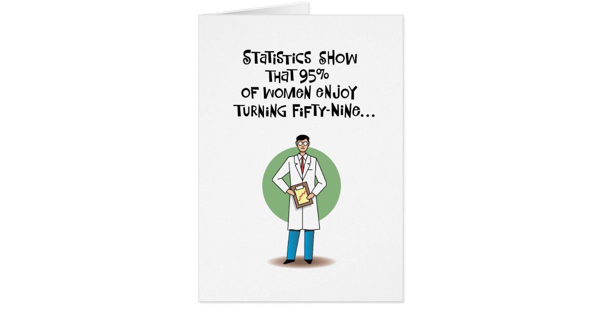 Funny 59th Birthday Card | Zazzle.com