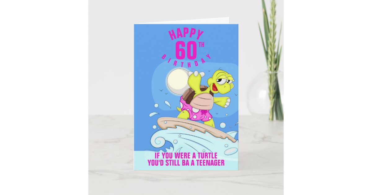 Funny 60th birthday quote card | Zazzle.com