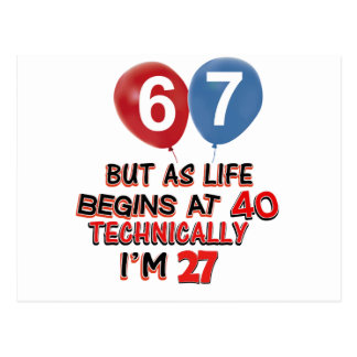 Funny 67th Birthday Cards - Greeting & Photo Cards | Zazzle