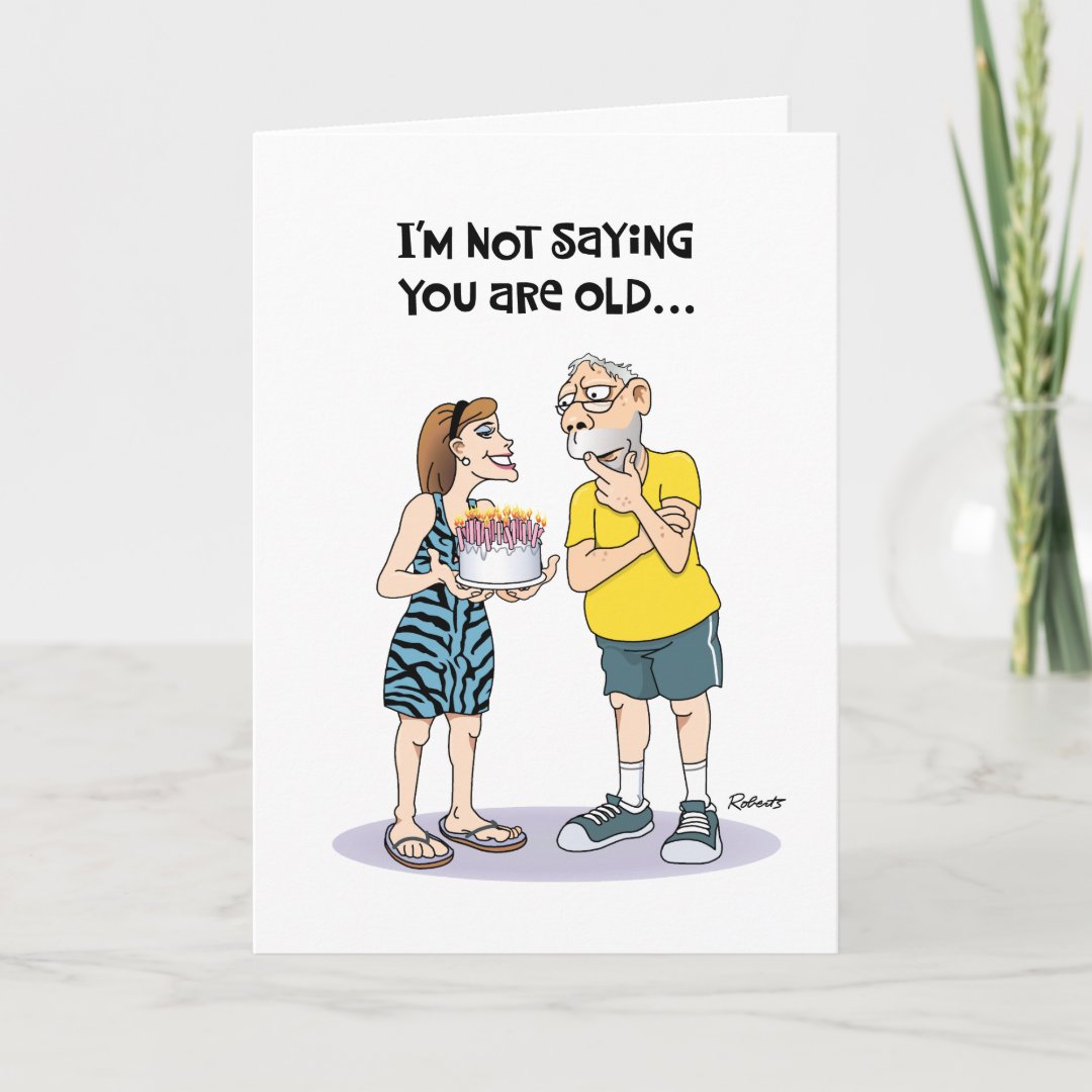 Funny 68th Birthday Greeting Card | Zazzle