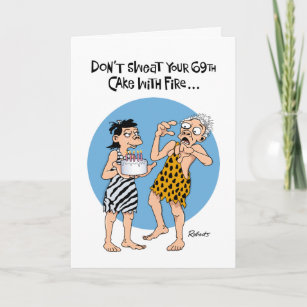 Funny 69th Birthday Cards | Zazzle