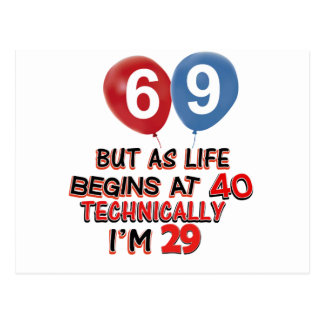Funny 69th Birthday Cards - Greeting & Photo Cards | Zazzle