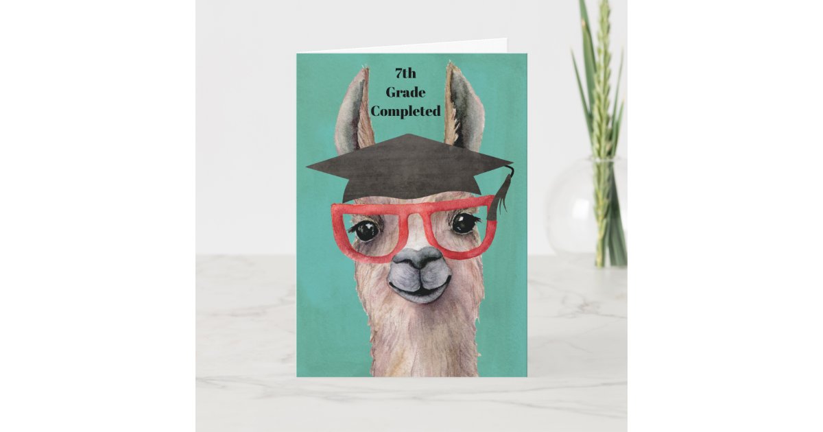 Funny 7th Grade Graduation Card | Zazzle