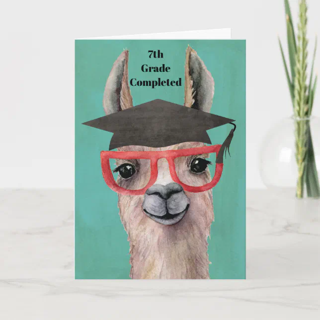 Funny 7th Grade Graduation Card | Zazzle