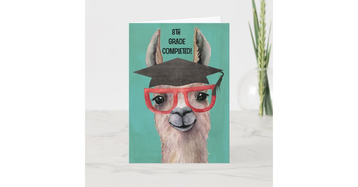 Funny 8th Grade Graduation Card | Zazzle
