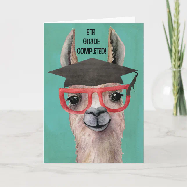 Funny 8th Grade Graduation Card | Zazzle