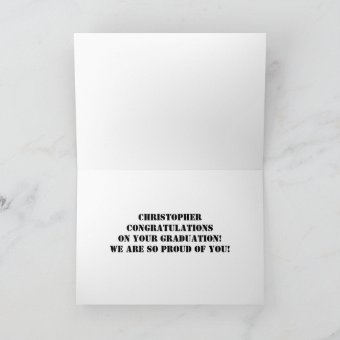 Funny 8th Grade Graduation Congratulations Blue Card | Zazzle