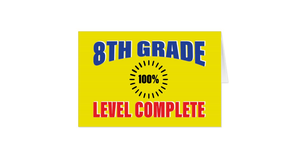 Funny 8th Grade School Graduation Card | Zazzle