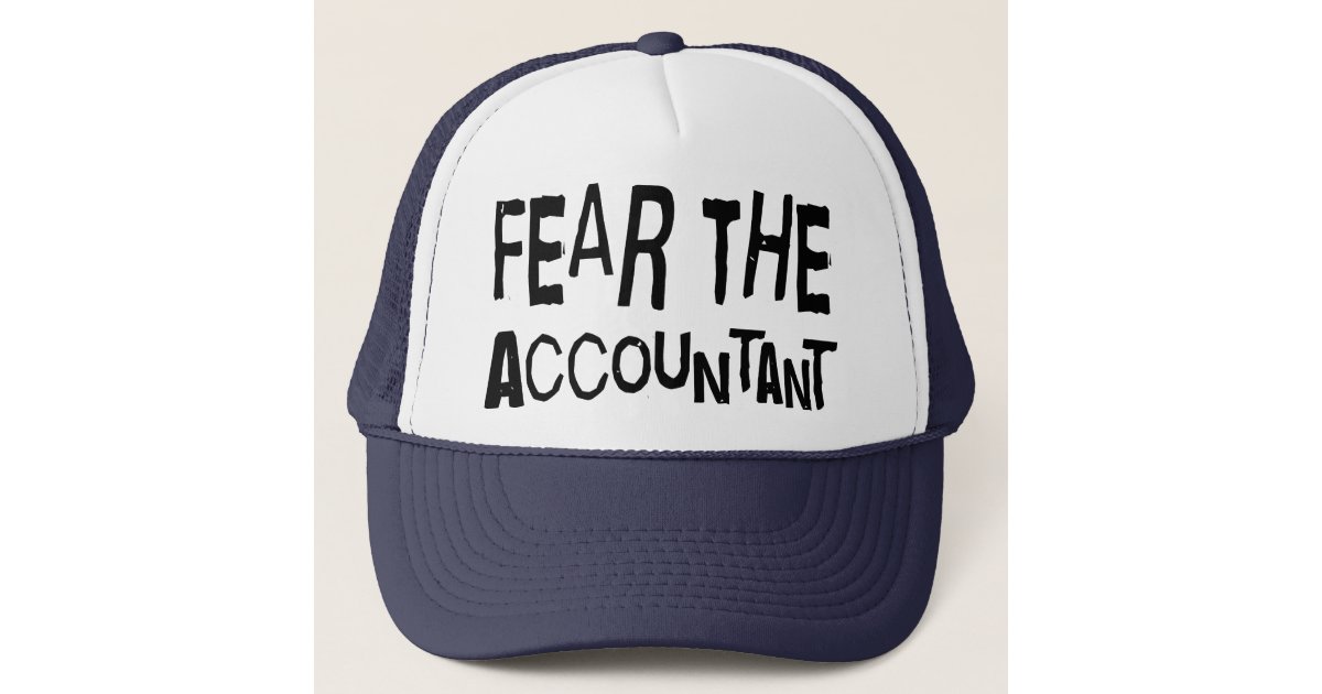 Funny Accountant Trucker Hat | Zazzle