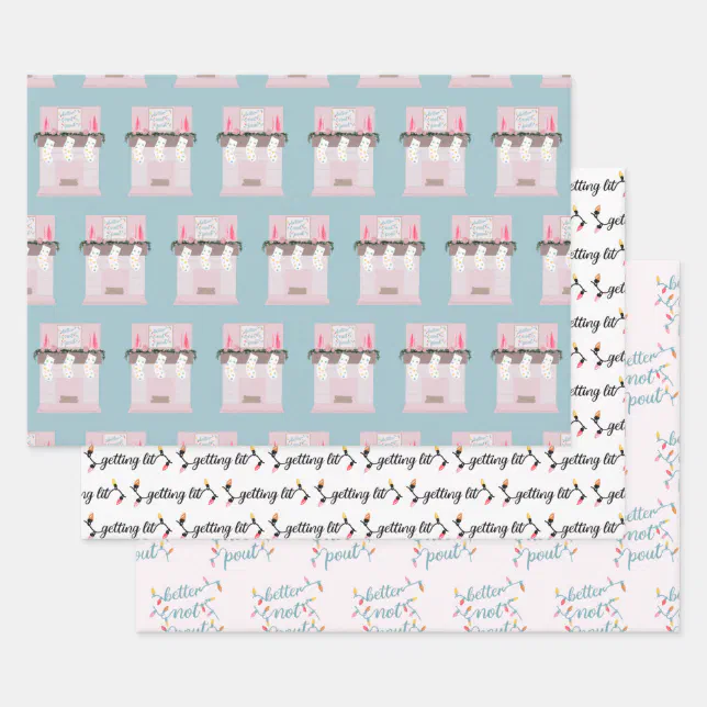 Funny Adult Christmas Wrapping Paper Sheets | Zazzle