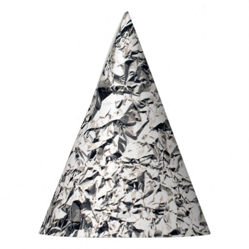 Funny Alien metal Tin Foil Signs Party Hat | Zazzle