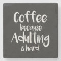 Funny and cute coffee coaster | Zazzle