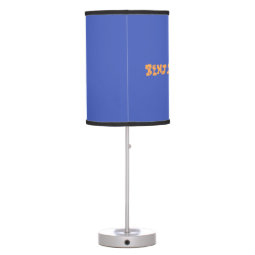 Funny angler fish cartoon table lamp | Zazzle