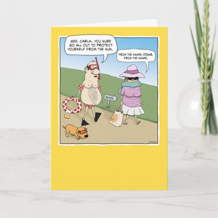 Funny anniversary card: Shame Card | Zazzle.com