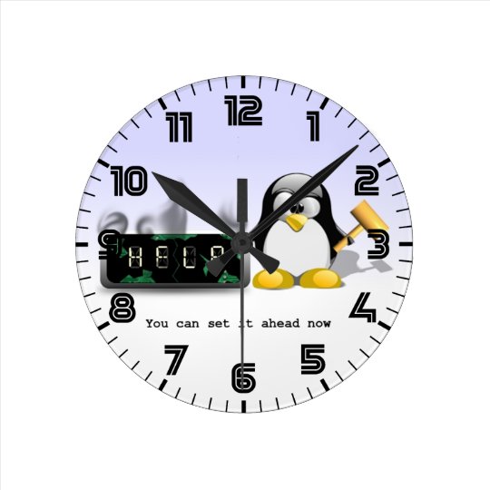 Funny Anti Daylight Saving Time Clock | Zazzle.com