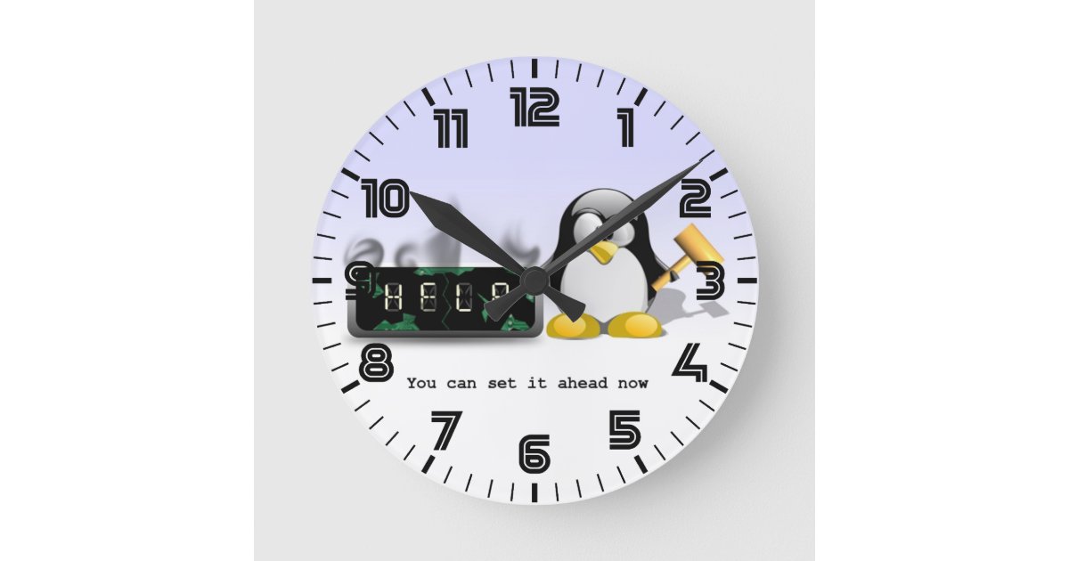 Funny Anti Daylight Saving Time Clock | Zazzle