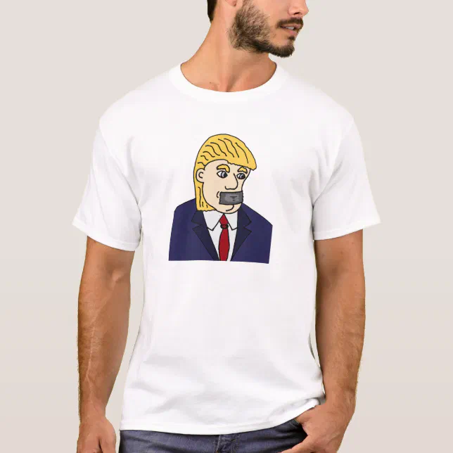 Funny Anti Donald Trump Political Cartoon T-Shirt | Zazzle