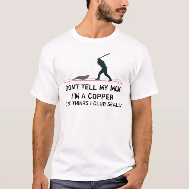 Funny anti police T-Shirt | Zazzle