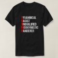 Funny Anti Trump Acronym Political Humor T-Shirt | Zazzle