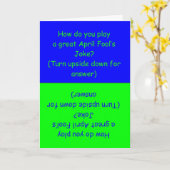 Funny April Fool's Day Joke Card | Zazzle