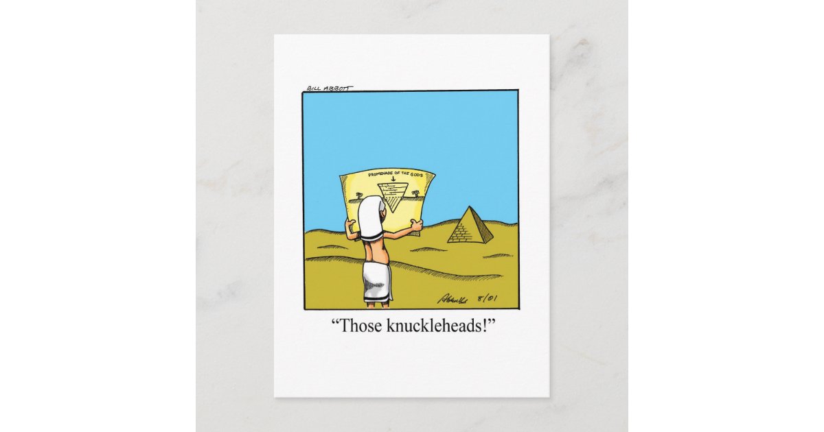 Funny Architecture Humor Postcard | Zazzle