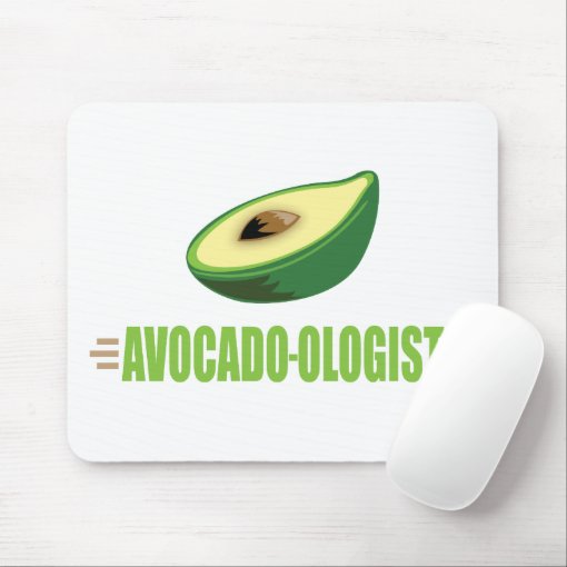 Funny Avocado Mouse Pad | Zazzle