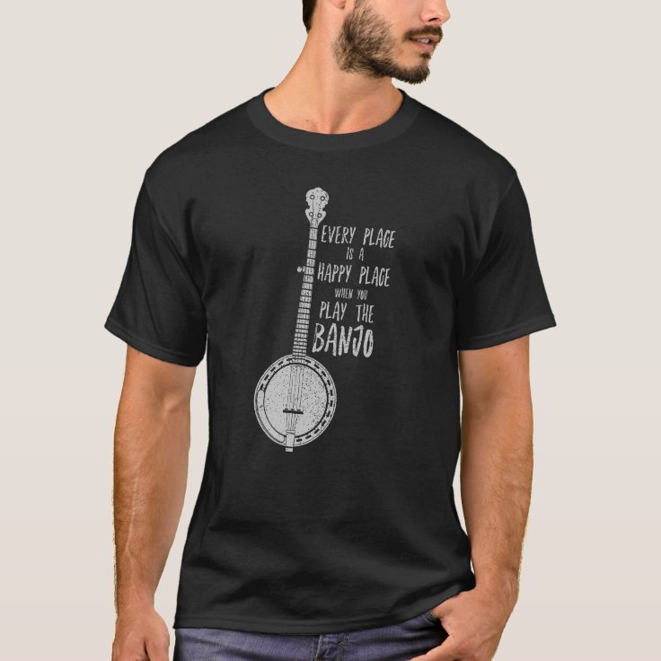 Funny Banjo Shirt - Folk Bluegrass Newgrass Rock | Zazzle