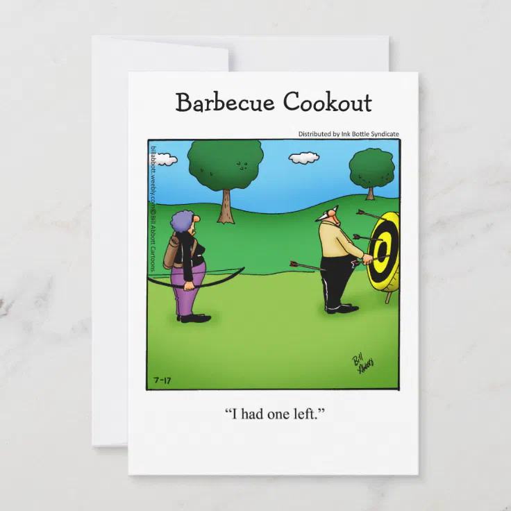 Funny Barbecue Party Invitations "Spectickles" | Zazzle