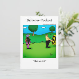 Funny Barbecue Party Invitations "Spectickles" | Zazzle