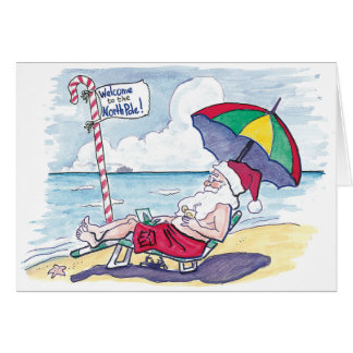Beach Christmas Cards - Greeting & Photo Cards | Zazzle