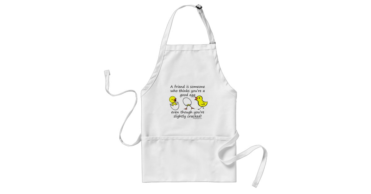 Funny Best Friend Saying Adult Apron | Zazzle