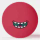 Funny Big Mouth Monster. Ping-Pong Ball | Zazzle
