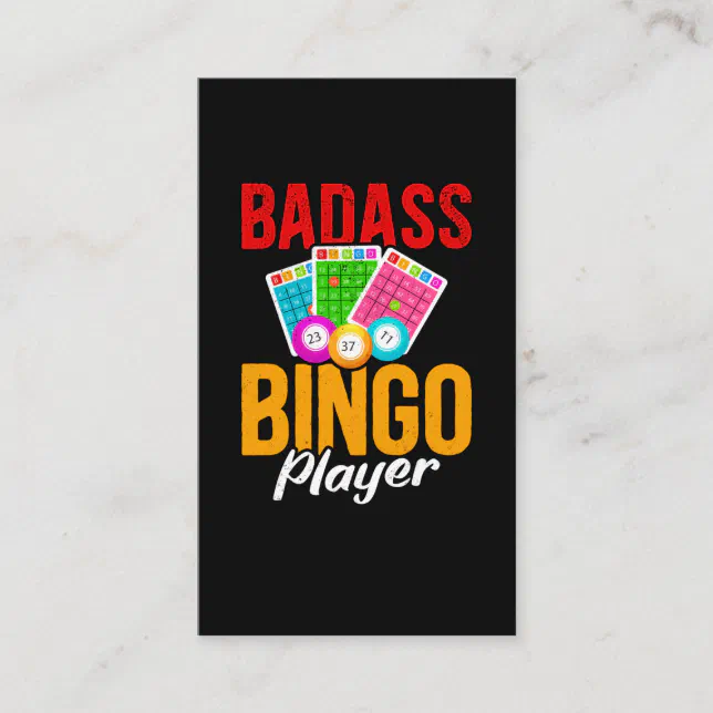 Funny Bingo Balls Sarcastic Bingo Player Business Card | Zazzle