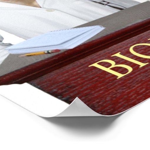 Funny Biology Lab Poster for Teachers | Zazzle