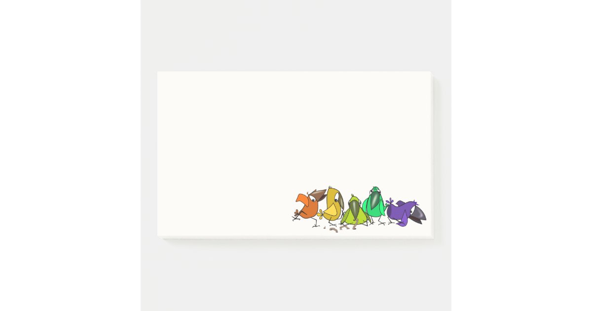 Funny Birds Post-it® Notes | Zazzle