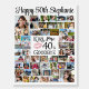 Funny Birthday 55 Photos Kiss Your Decade Goodbye Foam Board | Zazzle
