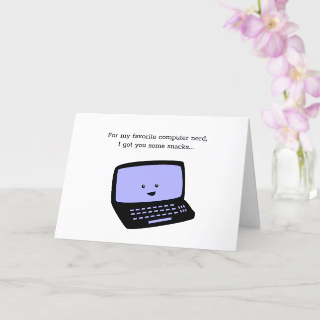 Funny Birthday Card for Computer Programmer Geek | Zazzle