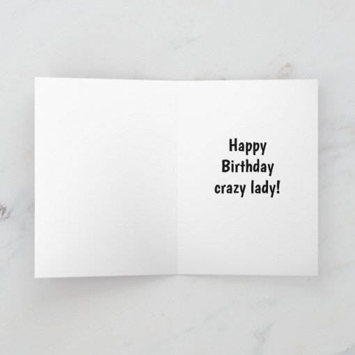 Funny Birthday Card For Her :Spectickles" | Zazzle