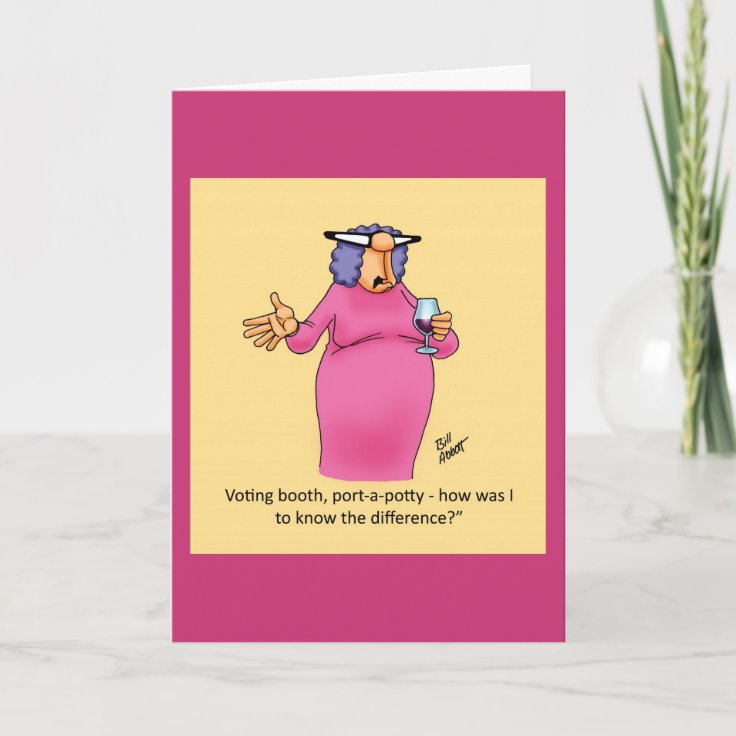 Funny Birthday Card For Her :Spectickles" | Zazzle