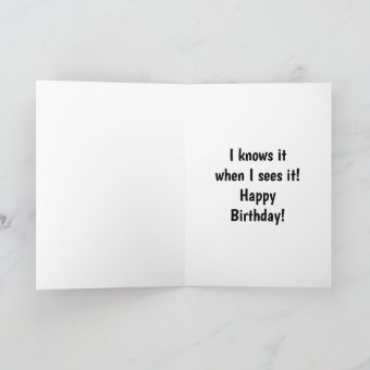 Funny Birthday Card For Him "Spectickles" | Zazzle