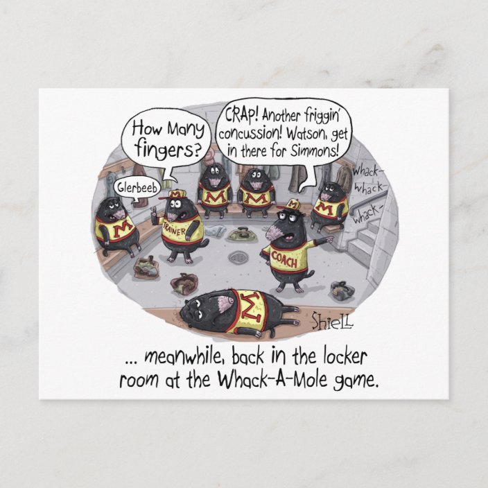 Funny Birthday Card - Whack-a-Mole | Zazzle.com