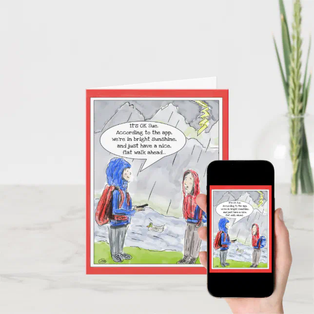 Funny Birthday Greeting Card for Outdoorsy People | Zazzle