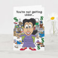 Funny Birthday Increasing in Value Card | Zazzle