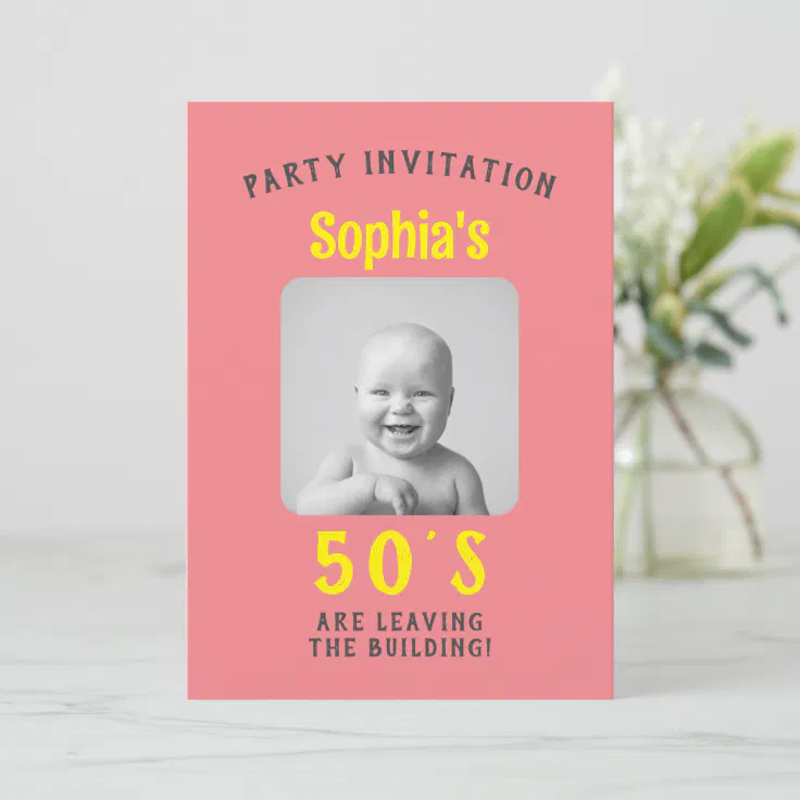Funny Birthday Invitation | Zazzle