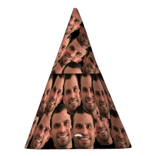 Funny Birthday Party Hats Custom Face Photo / Head | Zazzle