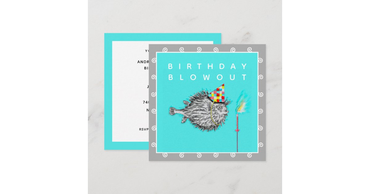 Funny Birthday Party Invitation | Zazzle