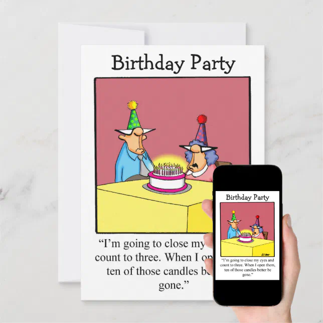 Funny Birthday Party Invitations For Her | Zazzle